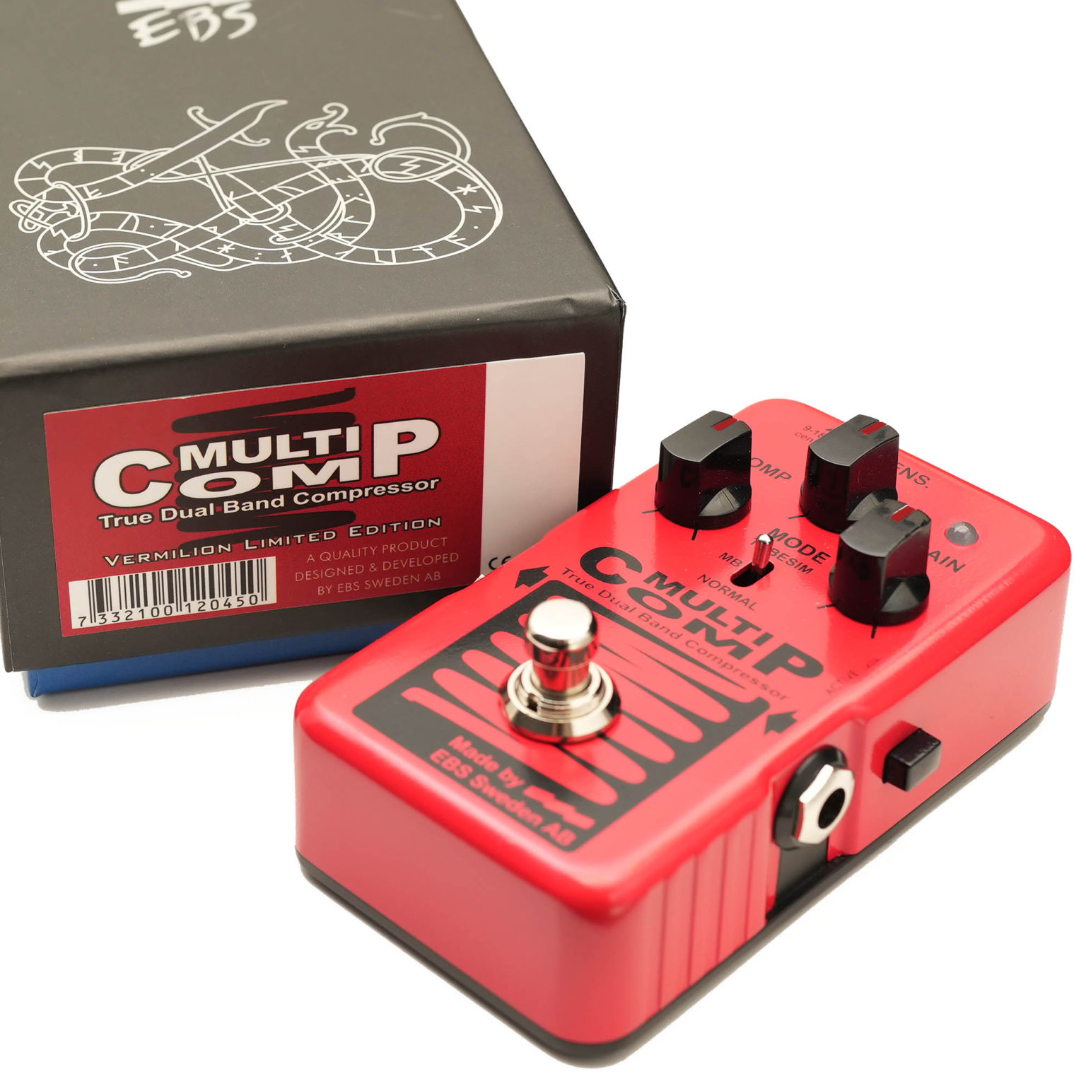 【EBS】イケベ楽器店を象徴するこだわりのカラー｢朱色＝Vermilion｣を纏った『MultiComp』が待望の復活！ | イケベ新製品情報