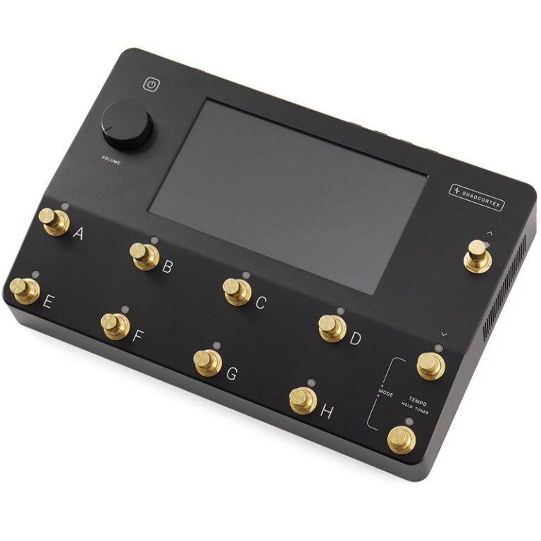 【Neural DSP】Quad Cortexのリミテッドカラー『Black＆Gold』が台数限定で発売！ | イケベ新製品情報