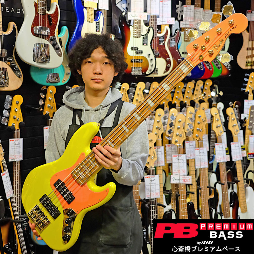 登場から人気なMonoNeon Jazz Bass V(Neon Yellow)が再び入荷！独特なカラーと扱いやすいサウンドキャラクター、オ ...